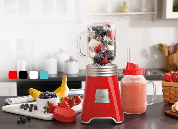Oster เครื่องปั่นน้ำผลไม้ Mason Ball Jar Blender รุ่น BLSTMM
