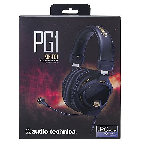 หูฟัง Audio-Technica 44mm Closed-Back Premium Gaming Headset (ATH-PG1)