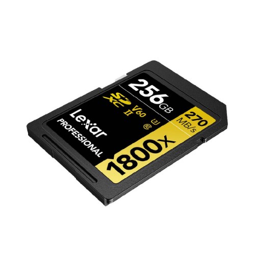 Lexar Professional 1800x 256GB SDXC UHS-II Card (LSD1800256G) เมมโมรี่การ์ด