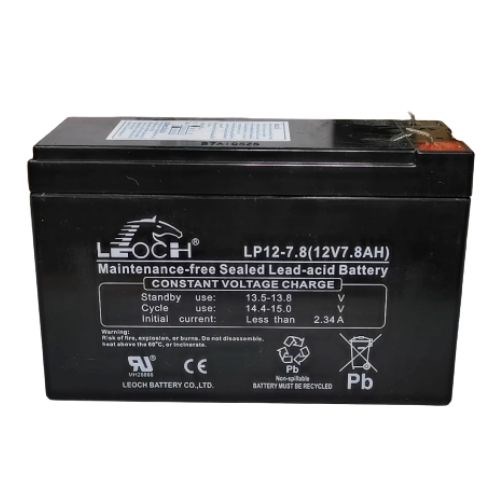Leoch 12V7.0 AH แบตเตอรี่แห้ง UPS battery