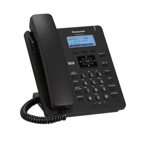 Panasonic Corded SIP Phone 2 LAN Port (KX-HDV130XB)