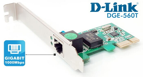 D-Link PCI Express Gigabit Network Card (DGE-560T)